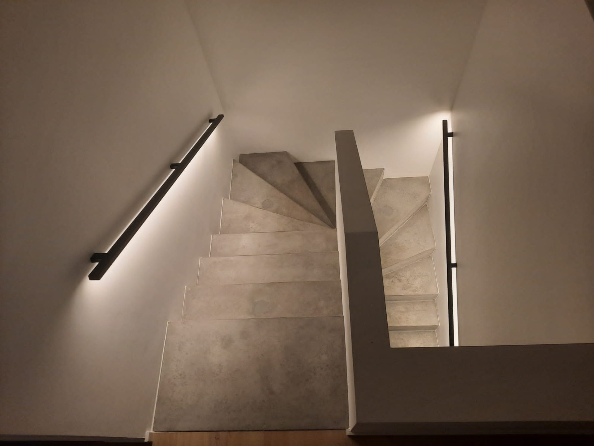 Stalen trapleuningen foto's