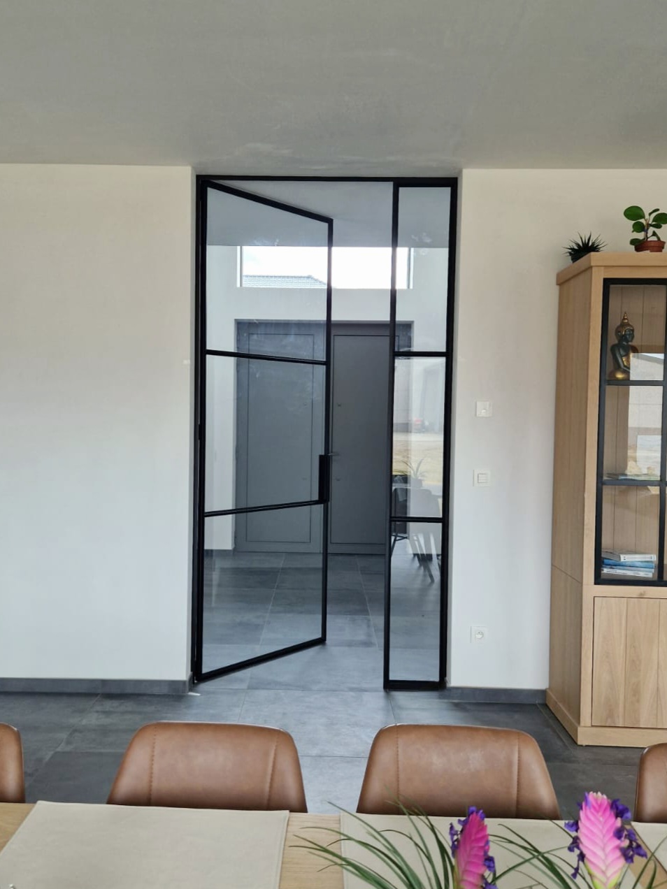 Stalen deuren met kader